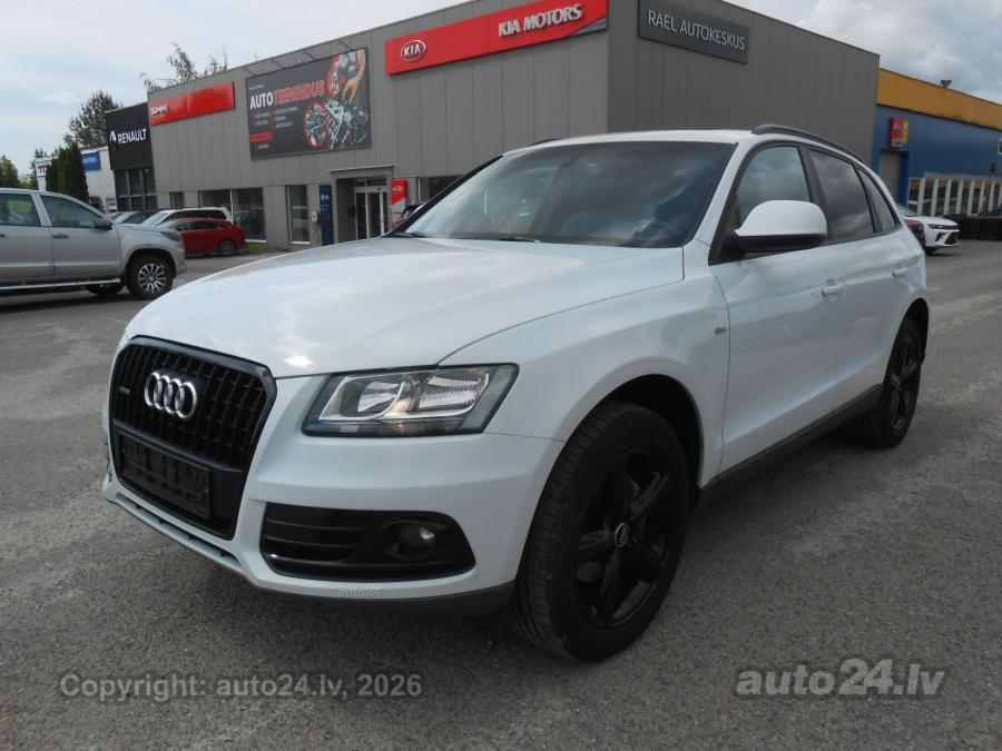 White Audi Q5 2012 in Viljandi, with an engine capacity of 2.00 L and mileage of 179 thousand km for 11990 €, photo 1 on AUTOMOTO.COM.LV