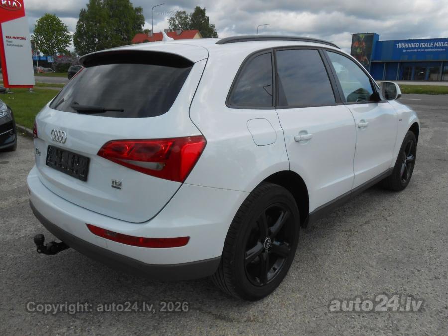 White Audi Q5 2012 in Viljandi, with an engine capacity of 2.00 L and mileage of 179 thousand km for 11990 €, photo 3 on AUTOMOTO.COM.LV