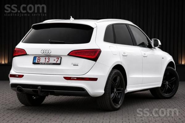 White Audi Q5 2012 in Tukums, with an engine capacity of 2.00 L and mileage of 258 thousand km for 13700 €, photo 3 on AUTOMOTO.COM.LV