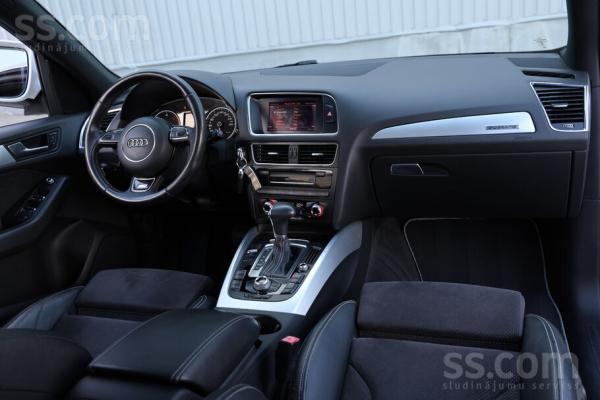 White Audi Q5 2012 in Tukums, with an engine capacity of 2.00 L and mileage of 258 thousand km for 13700 €, photo 5 on AUTOMOTO.COM.LV