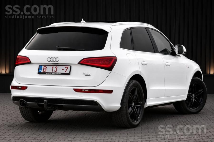 Balts Audi Q5 2012 Tukums, ar dzinēja tilpumu 2.00 L un nobraukumu 258 tūkst. km par 13700 €, foto 4 vietnē AUTOMOTO.COM.LV