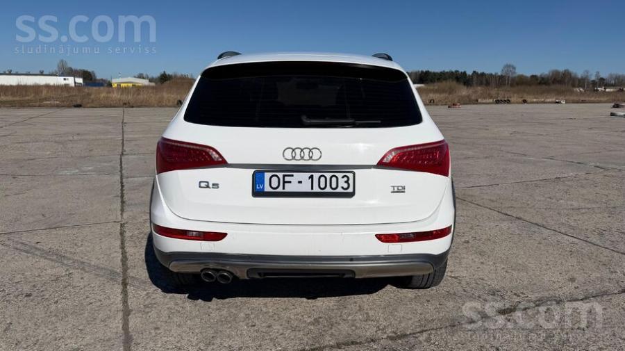 White Audi Q5 2012 in Riga, with an engine capacity of 2.00 L and mileage of 0 thousand km for 9950 €, photo 5 on AUTOMOTO.COM.LV