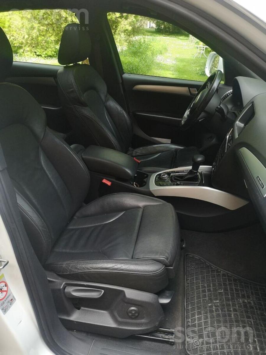 White Audi Q5 2012 in Cesis, with an engine capacity of 2.00 L and mileage of 327 thousand km for 11500 €, photo 3 on AUTOMOTO.COM.LV