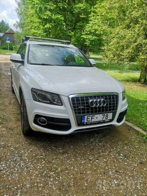White Audi Q5 2012 in Cesis, with an engine capacity of 2.00 L and mileage of 327 thousand km for 11500 €, photo 5 on AUTOMOTO.COM.LV