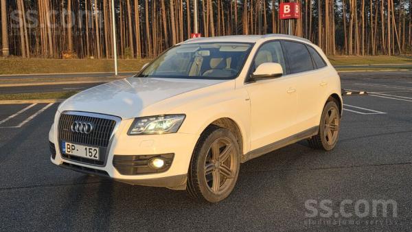 White Audi Q5 2012 in Riga, with an engine capacity of 2.00 L and mileage of 267 thousand km for 10500 €, photo 3 on AUTOMOTO.COM.LV