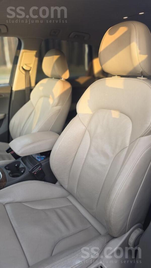 White Audi Q5 2012 in Riga, with an engine capacity of 2.00 L and mileage of 267 thousand km for 10500 €, photo 8 on AUTOMOTO.COM.LV