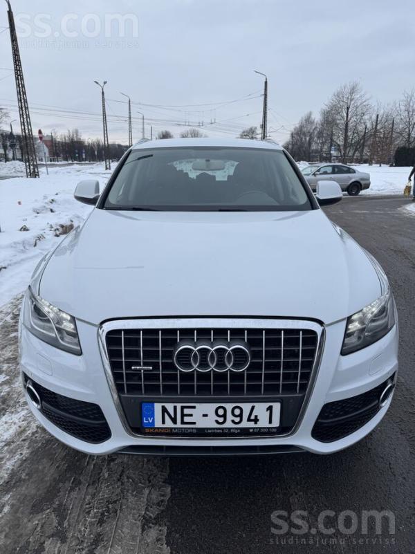 White Audi Q5 2012 in Riga, with an engine capacity of 2.00 L and mileage of 0 thousand km for 10800 €, photo 5 on AUTOMOTO.COM.LV