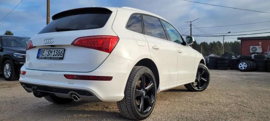 White Audi Q5 2012 in Riga, with an engine capacity of 3.00 L and mileage of 292 thousand km for 11900 €, photo 6 on AUTOMOTO.COM.LV