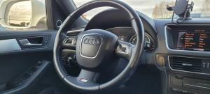 White Audi Q5 2012 in Riga, with an engine capacity of 3.00 L and mileage of 292 thousand km for 11900 €, photo 17 on AUTOMOTO.COM.LV