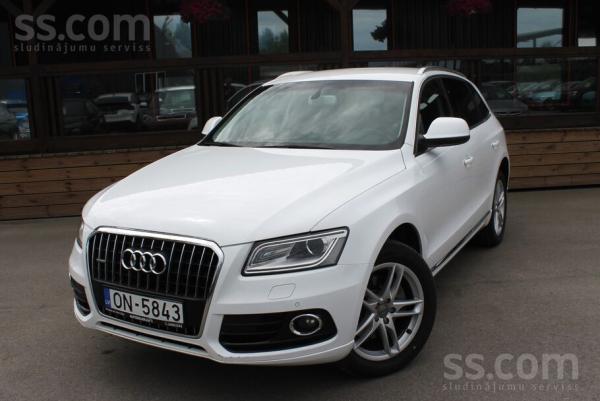 White Audi Q5 2012 in Riga, with an engine capacity of 3.00 L and mileage of 0 thousand km for 11900 €, photo 1 on AUTOMOTO.COM.LV
