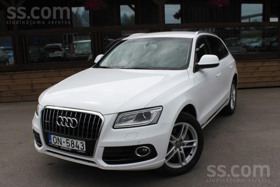 White Audi Q5 2012 in Riga, with an engine capacity of 3.00 L and mileage of 0 thousand km for 11900 €, photo 1 on AUTOMOTO.COM.LV