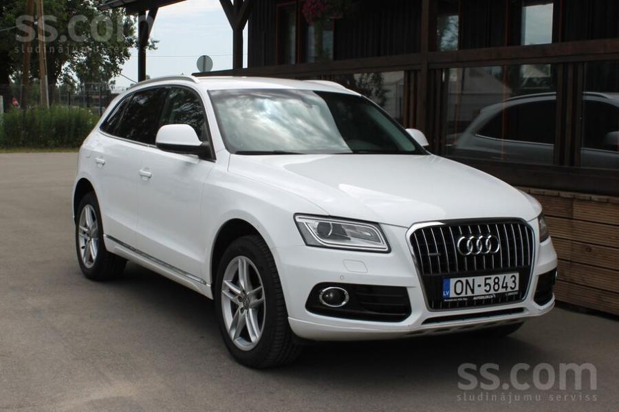 White Audi Q5 2012 in Riga, with an engine capacity of 3.00 L and mileage of 0 thousand km for 11900 €, photo 3 on AUTOMOTO.COM.LV