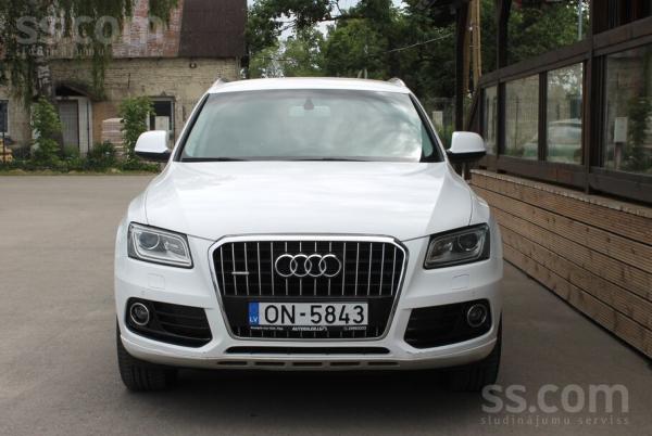 White Audi Q5 2012 in Riga, with an engine capacity of 3.00 L and mileage of 0 thousand km for 11900 €, photo 3 on AUTOMOTO.COM.LV