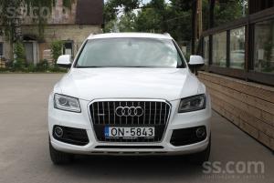 White Audi Q5 2012 in Riga, with an engine capacity of 3.00 L and mileage of 0 thousand km for 11900 €, photo 4 on AUTOMOTO.COM.LV