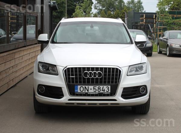White Audi Q5 2012 in Riga, with an engine capacity of 3.00 L and mileage of 0 thousand km for 11900 €, photo 4 on AUTOMOTO.COM.LV