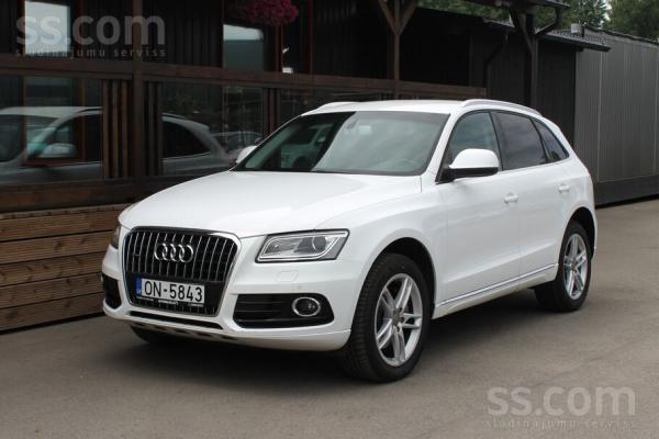 White Audi Q5 2012 in Riga, with an engine capacity of 3.00 L and mileage of 0 thousand km for 11900 €, photo 5 on AUTOMOTO.COM.LV