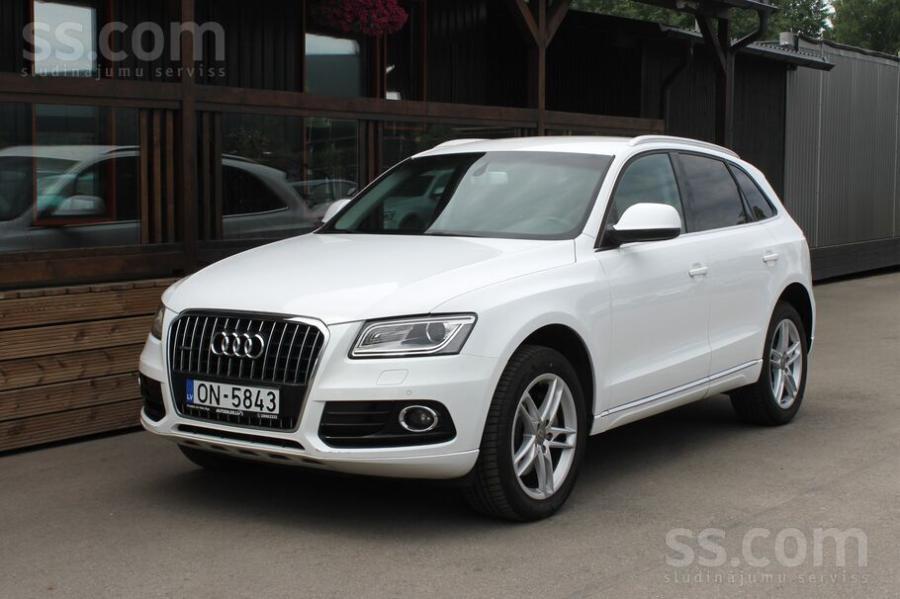 White Audi Q5 2012 in Riga, with an engine capacity of 3.00 L and mileage of 0 thousand km for 11900 €, photo 6 on AUTOMOTO.COM.LV