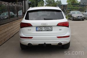 White Audi Q5 2012 in Riga, with an engine capacity of 3.00 L and mileage of 0 thousand km for 11900 €, photo 7 on AUTOMOTO.COM.LV