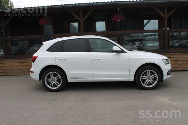 White Audi Q5 2012 in Riga, with an engine capacity of 3.00 L and mileage of 0 thousand km for 11900 €, photo 8 on AUTOMOTO.COM.LV