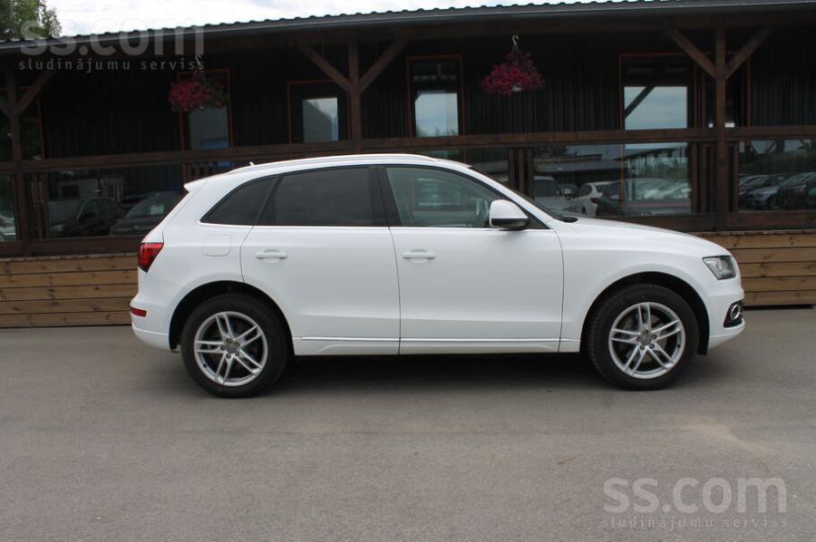 White Audi Q5 2012 in Riga, with an engine capacity of 3.00 L and mileage of 0 thousand km for 11900 €, photo 9 on AUTOMOTO.COM.LV