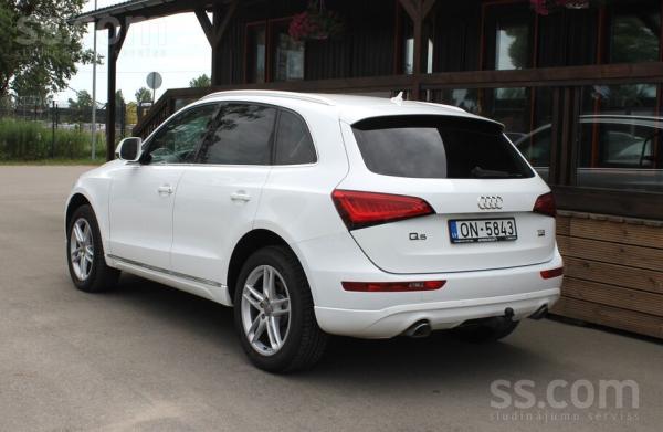 White Audi Q5 2012 in Riga, with an engine capacity of 3.00 L and mileage of 0 thousand km for 11900 €, photo 10 on AUTOMOTO.COM.LV