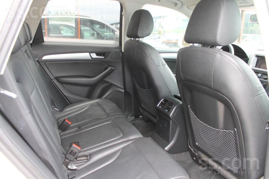White Audi Q5 2012 in Riga, with an engine capacity of 3.00 L and mileage of 0 thousand km for 11900 €, photo 14 on AUTOMOTO.COM.LV