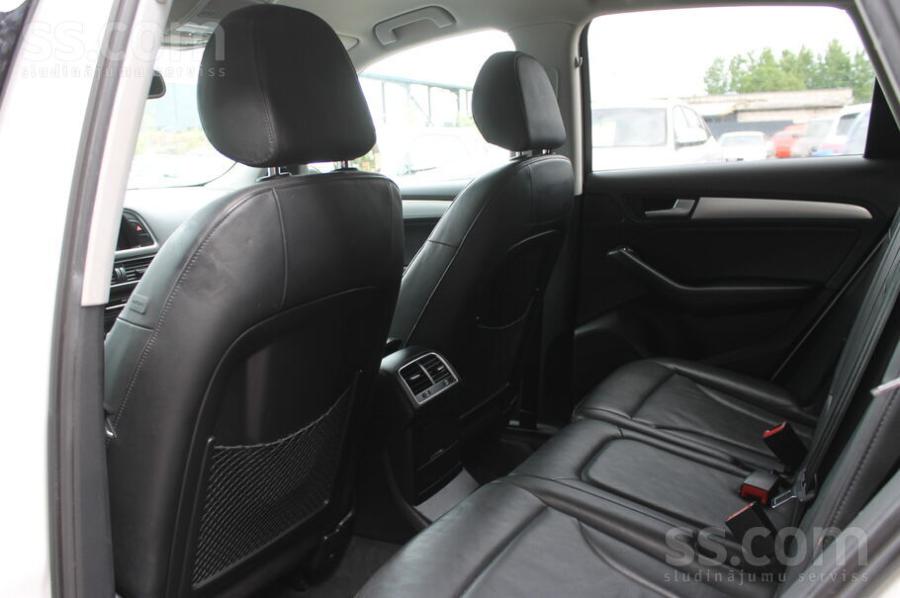 White Audi Q5 2012 in Riga, with an engine capacity of 3.00 L and mileage of 0 thousand km for 11900 €, photo 17 on AUTOMOTO.COM.LV