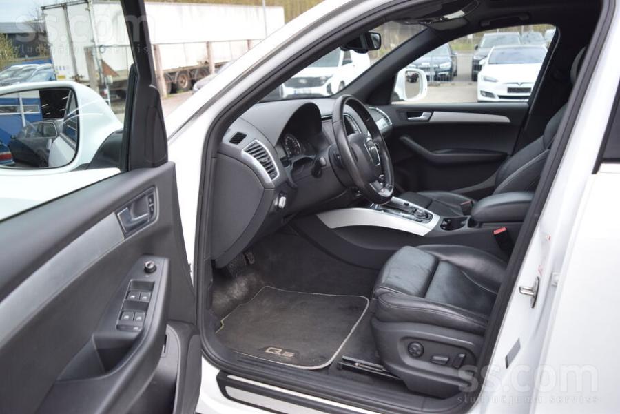 White Audi Q5 2012 in Riga, with an engine capacity of 3.00 L and mileage of 323 thousand km for 8000 €, photo 4 on AUTOMOTO.COM.LV