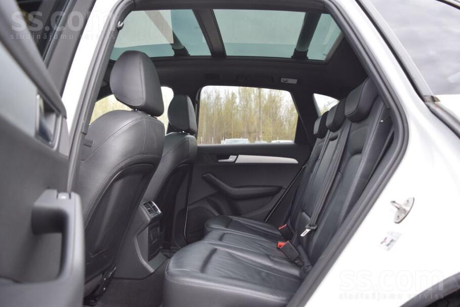 White Audi Q5 2012 in Riga, with an engine capacity of 3.00 L and mileage of 323 thousand km for 8000 €, photo 16 on AUTOMOTO.COM.LV