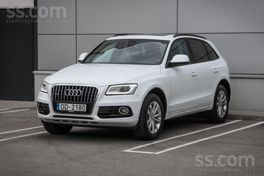 White Audi Q5 2012 in Riga, with an engine capacity of 3.00 L and mileage of 0 thousand km for 11990 €, photo 1 on AUTOMOTO.COM.LV