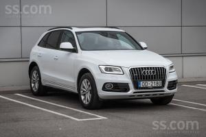 White Audi Q5 2012 in Riga, with an engine capacity of 3.00 L and mileage of 0 thousand km for 11990 €, photo 4 on AUTOMOTO.COM.LV