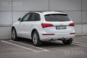 White Audi Q5 2012 in Riga, with an engine capacity of 3.00 L and mileage of 0 thousand km for 11990 €, photo 8 on AUTOMOTO.COM.LV