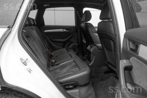 White Audi Q5 2012 in Riga, with an engine capacity of 3.00 L and mileage of 0 thousand km for 11990 €, photo 12 on AUTOMOTO.COM.LV