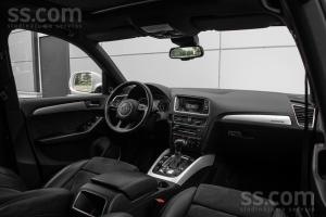 White Audi Q5 2012 in Riga, with an engine capacity of 3.00 L and mileage of 0 thousand km for 11990 €, photo 16 on AUTOMOTO.COM.LV
