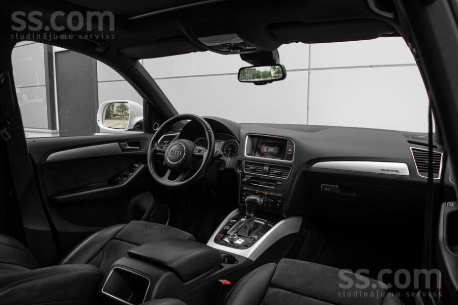 White Audi Q5 2012 in Riga, with an engine capacity of 3.00 L and mileage of 0 thousand km for 11990 €, photo 16 on AUTOMOTO.COM.LV