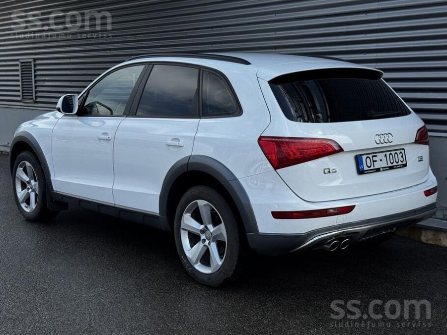 White Audi Q5 2012 in Riga, with an engine capacity of 2.00 L and mileage of 329 thousand km for 9900 €, photo 4 on AUTOMOTO.COM.LV