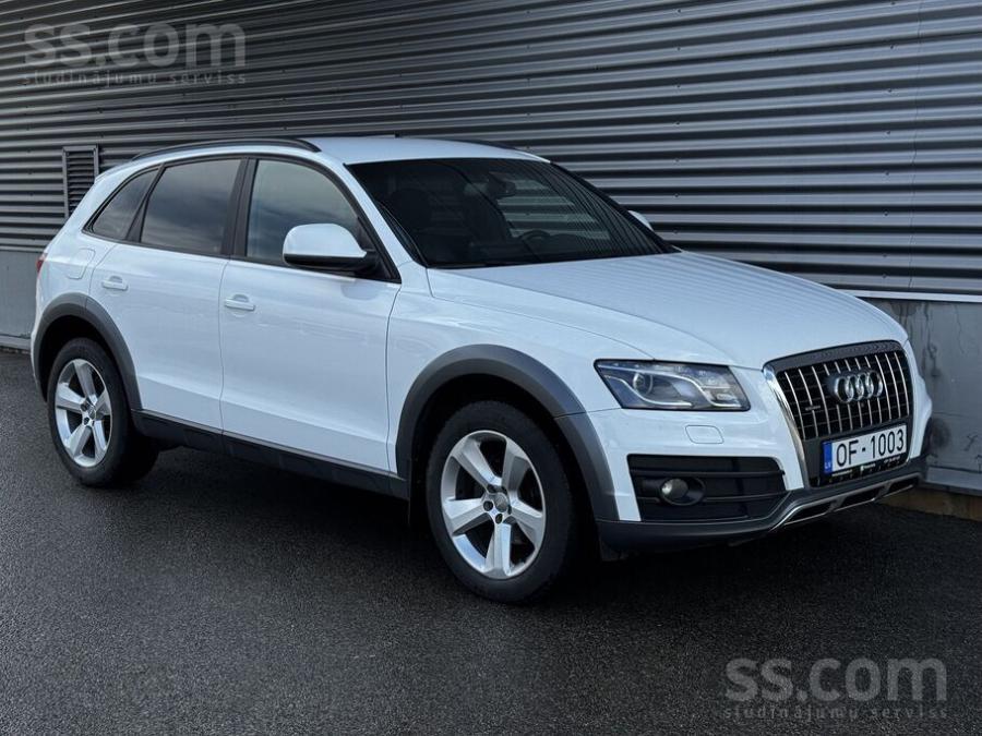 White Audi Q5 2012 in Riga, with an engine capacity of 2.00 L and mileage of 329 thousand km for 9900 €, photo 8 on AUTOMOTO.COM.LV