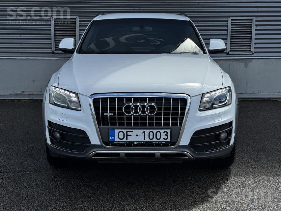 White Audi Q5 2012 in Riga, with an engine capacity of 2.00 L and mileage of 329 thousand km for 9900 €, photo 9 on AUTOMOTO.COM.LV
