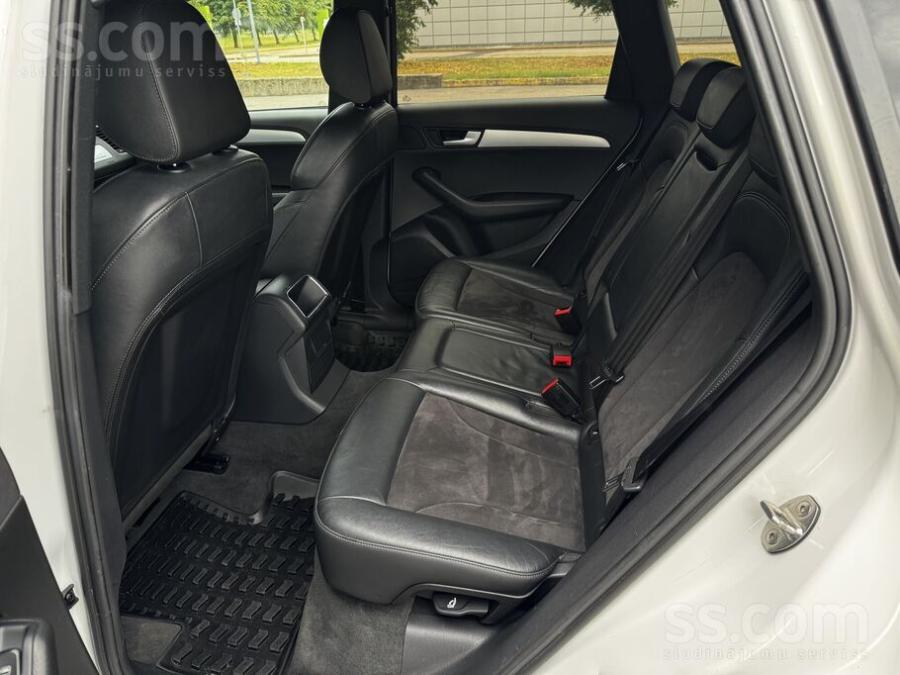 White Audi Q5 2012 in Riga, with an engine capacity of 2.00 L and mileage of 329 thousand km for 9900 €, photo 12 on AUTOMOTO.COM.LV