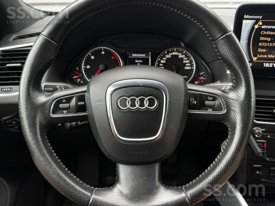 White Audi Q5 2012 in Riga, with an engine capacity of 2.00 L and mileage of 329 thousand km for 9900 €, photo 16 on AUTOMOTO.COM.LV