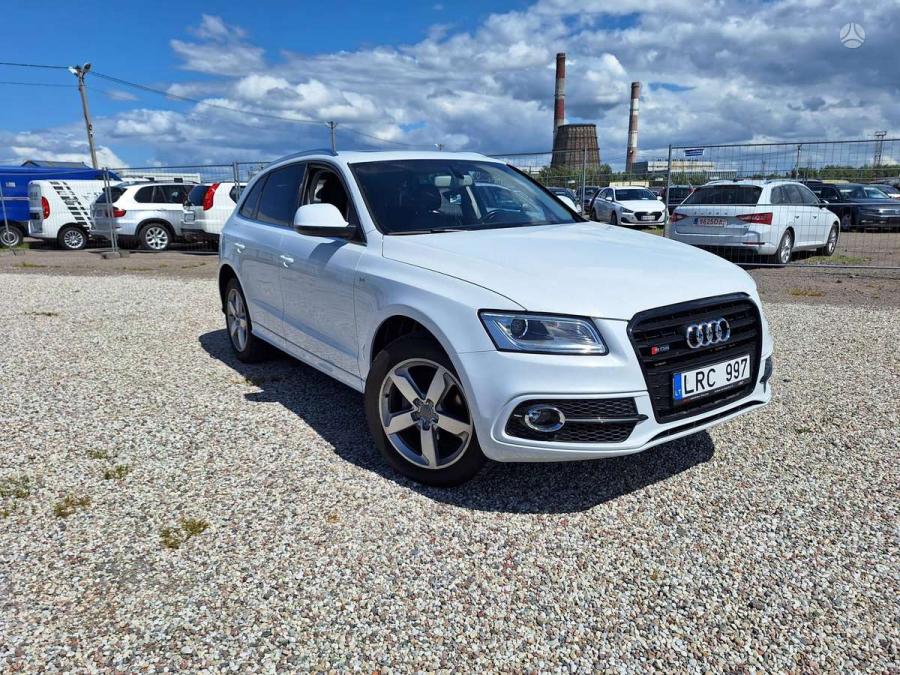 White Audi Q5 2012 in Kaunas, with an engine capacity of 1.98 L and mileage of 202 thousand km for 8500 €, photo 1 on AUTOMOTO.COM.LV