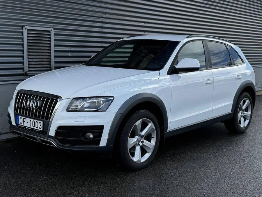 Balts Audi Q5 2012 Rīga, ar dzinēja tilpumu 2.00 L un nobraukumu 329 tūkst. km par 9900 €, foto 1 vietnē AUTOMOTO.COM.LV