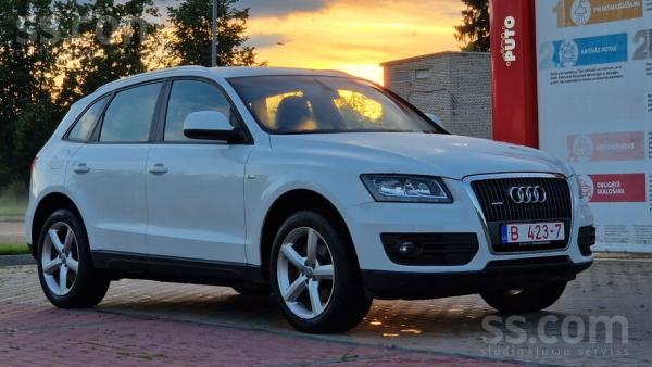 Balts Audi Q5 2012 Jelgava, ar dzinēja tilpumu 2.00 L un nobraukumu 333 tūkst. km par 8950 €, foto 5 vietnē AUTOMOTO.COM.LV