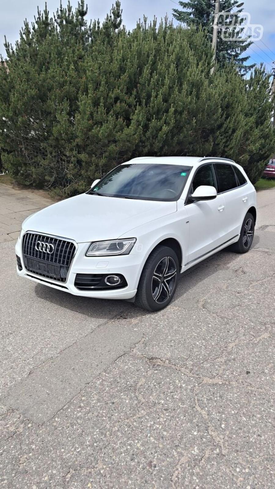 White Audi Q5 2012 in Utena, with an engine capacity of 2.00 L and mileage of 220 thousand km for 9800 €, photo 1 on AUTOMOTO.COM.LV