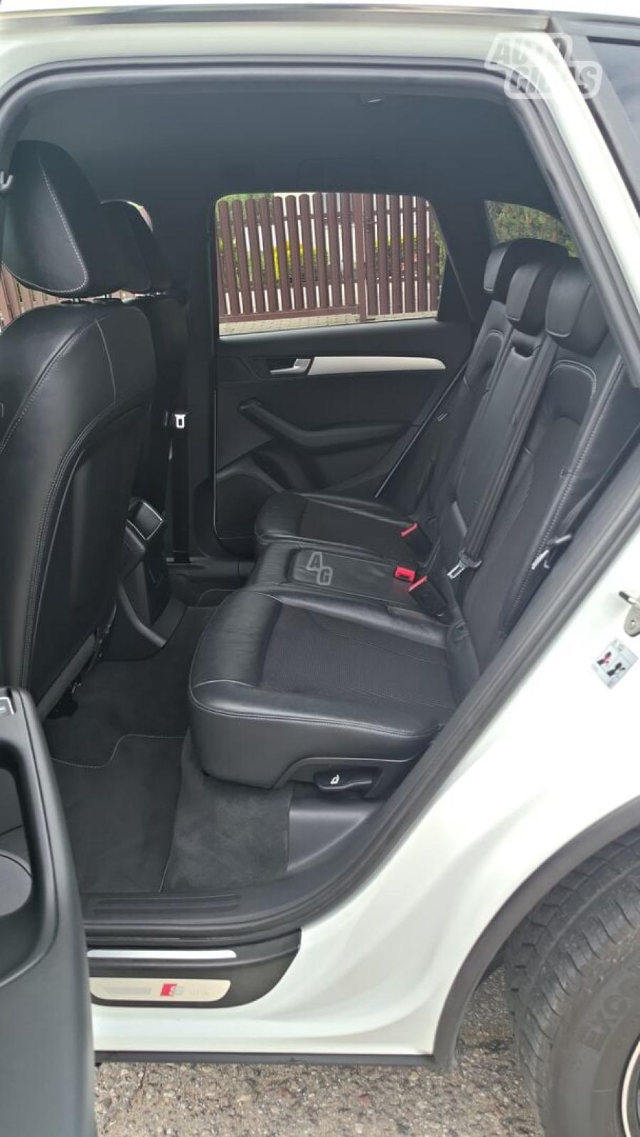 White Audi Q5 2012 in Utena, with an engine capacity of 2.00 L and mileage of 220 thousand km for 9800 €, photo 8 on AUTOMOTO.COM.LV