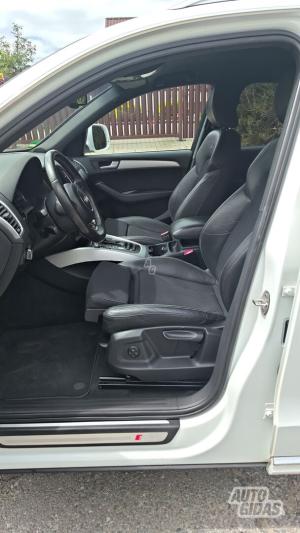 White Audi Q5 2012 in Utena, with an engine capacity of 2.00 L and mileage of 220 thousand km for 9800 €, photo 10 on AUTOMOTO.COM.LV