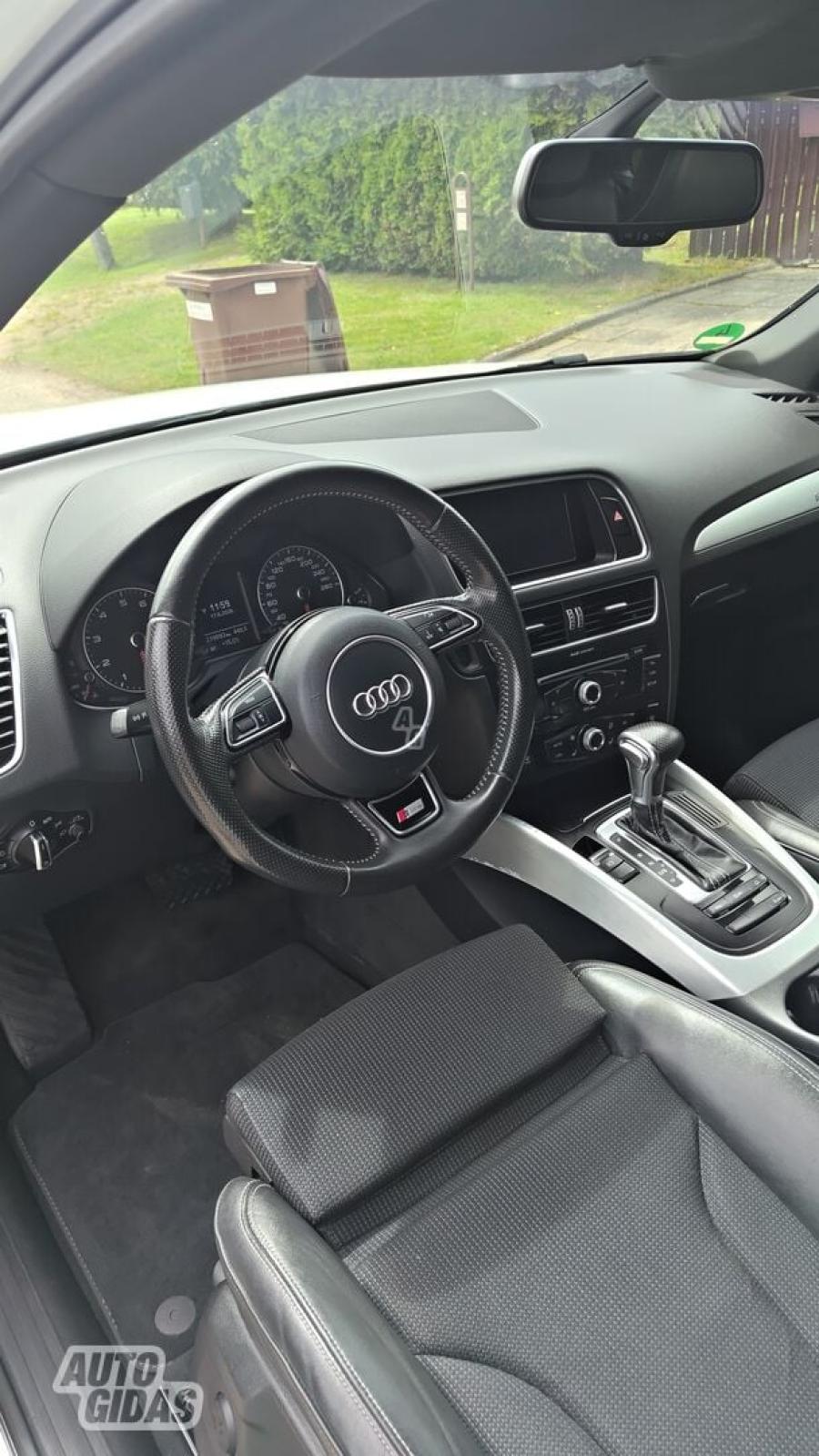 White Audi Q5 2012 in Utena, with an engine capacity of 2.00 L and mileage of 220 thousand km for 9800 €, photo 11 on AUTOMOTO.COM.LV