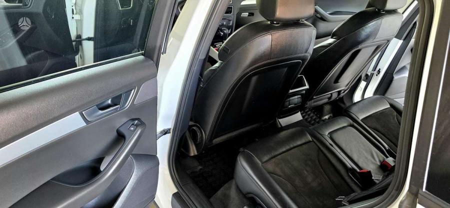 White Audi Q5 2012 in Prienai, with an engine capacity of 1.97 L and mileage of 361 thousand km for 7750 €, photo 14 on AUTOMOTO.COM.LV