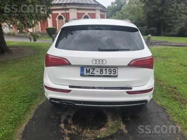 Balts Audi Q5 2012 Rīga, ar dzinēja tilpumu 2.00 L un nobraukumu 292 tūkst. km par 12200 €, foto 5 vietnē AUTOMOTO.COM.LV