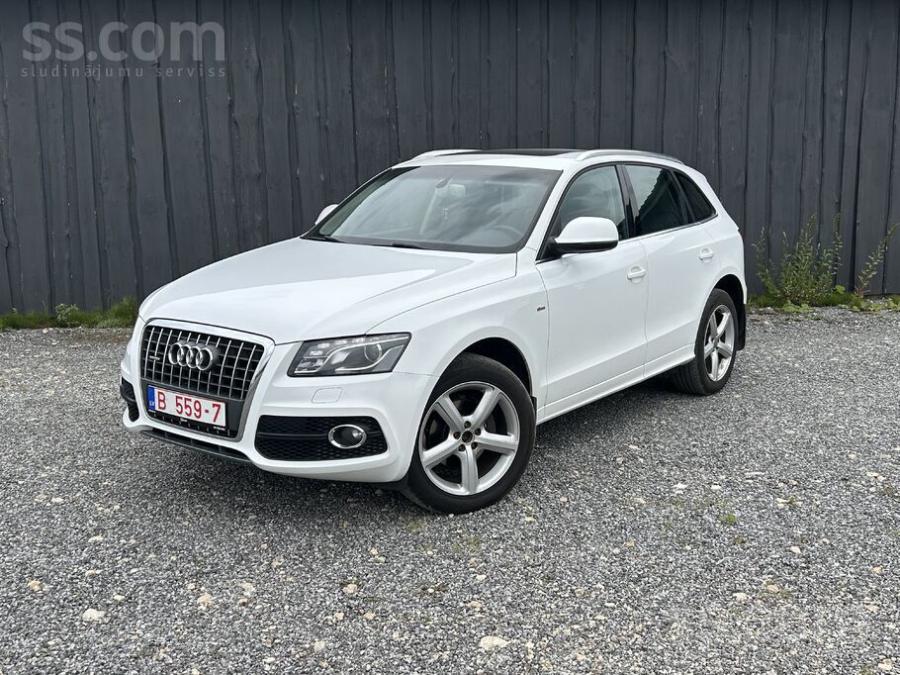 Balts Audi Q5 2012 Rīga, ar dzinēja tilpumu 2.00 L un nobraukumu 216 tūkst. km par 12250 €, foto 1 vietnē AUTOMOTO.COM.LV
